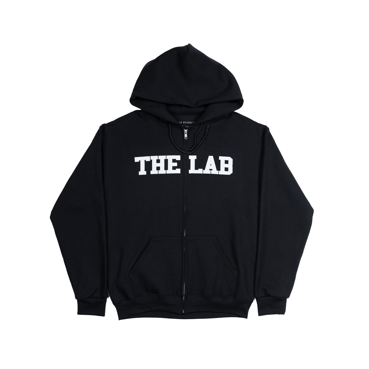 LAB HEAVY WEIGHT HOODIE (ZIP) (BLK) – Lab Studios, Inc.